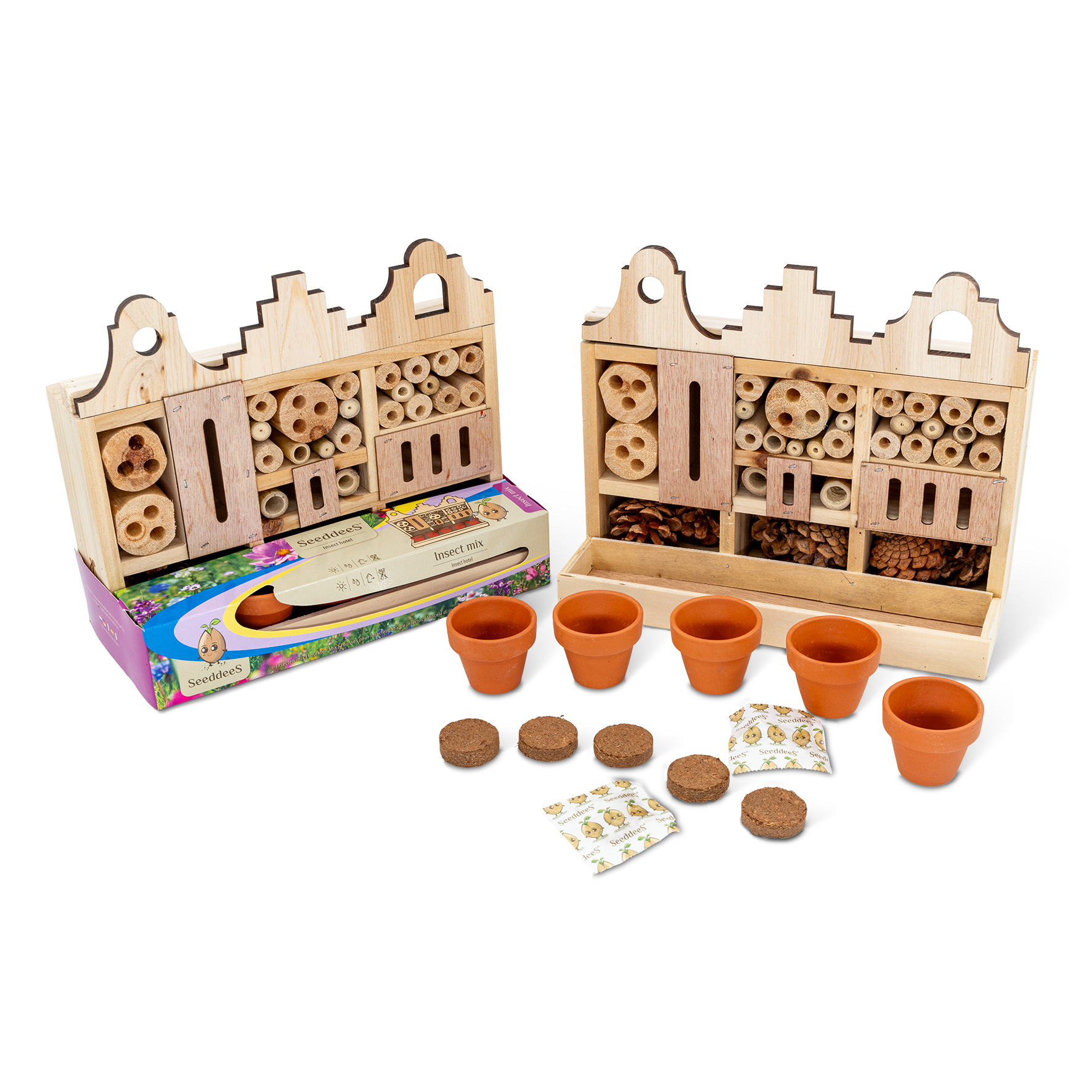 SeeddeeS Insect hotel A'dam - Insect mix– SeeddeeS product